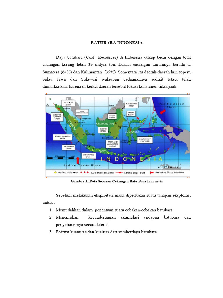 Metode Eksplorasi Batubara | PDF