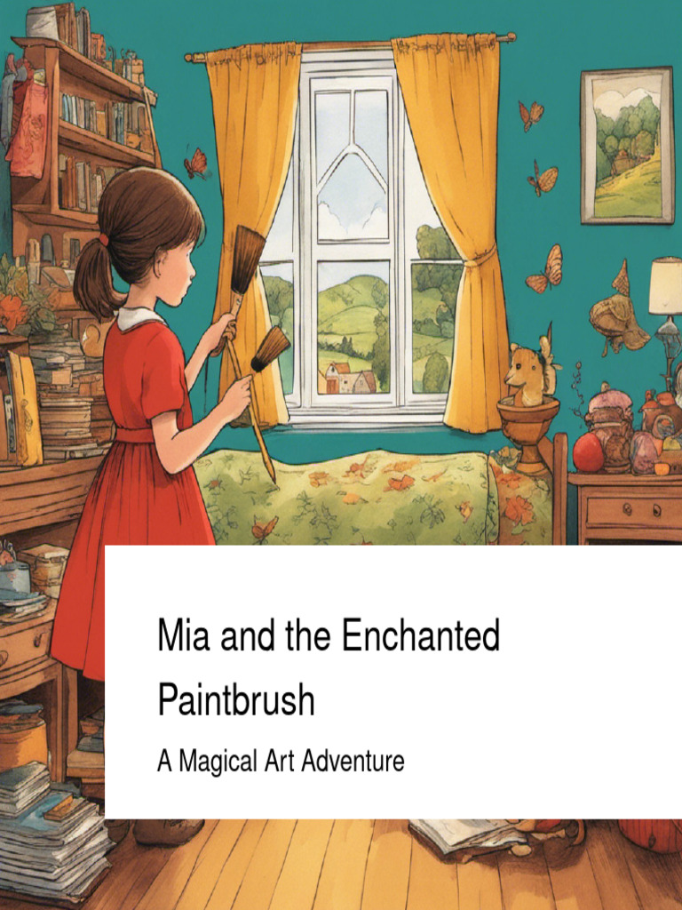 Mia and The Enchanted Paintbrush Book | PDF
