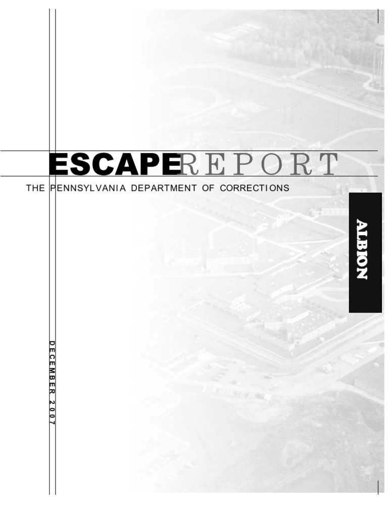 Kysor Escape Report | PDF | Closed Circuit Television | Security Alarm