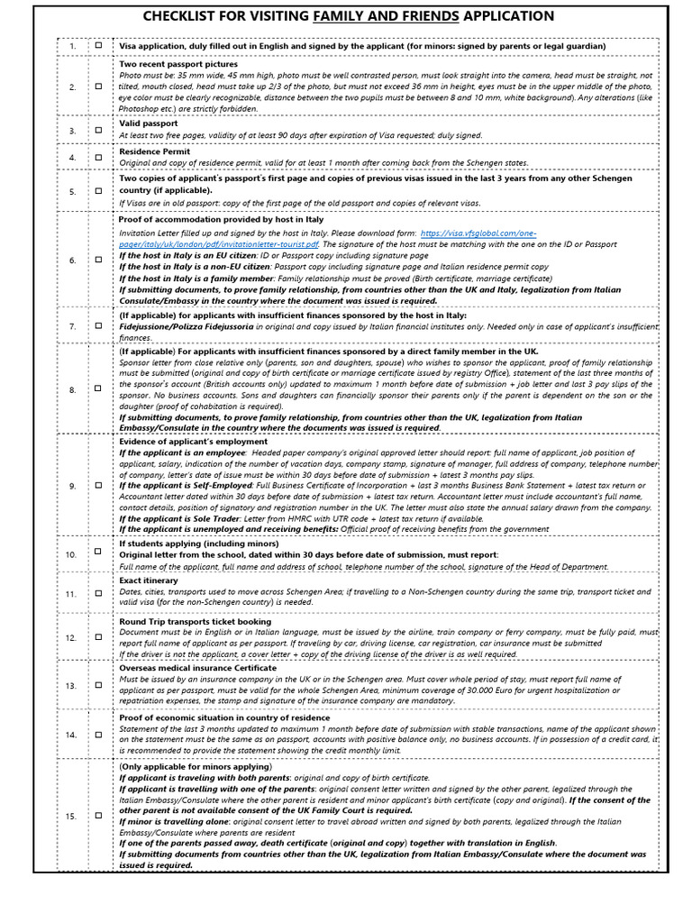 visiting-family-friends-checklist-2022 | PDF