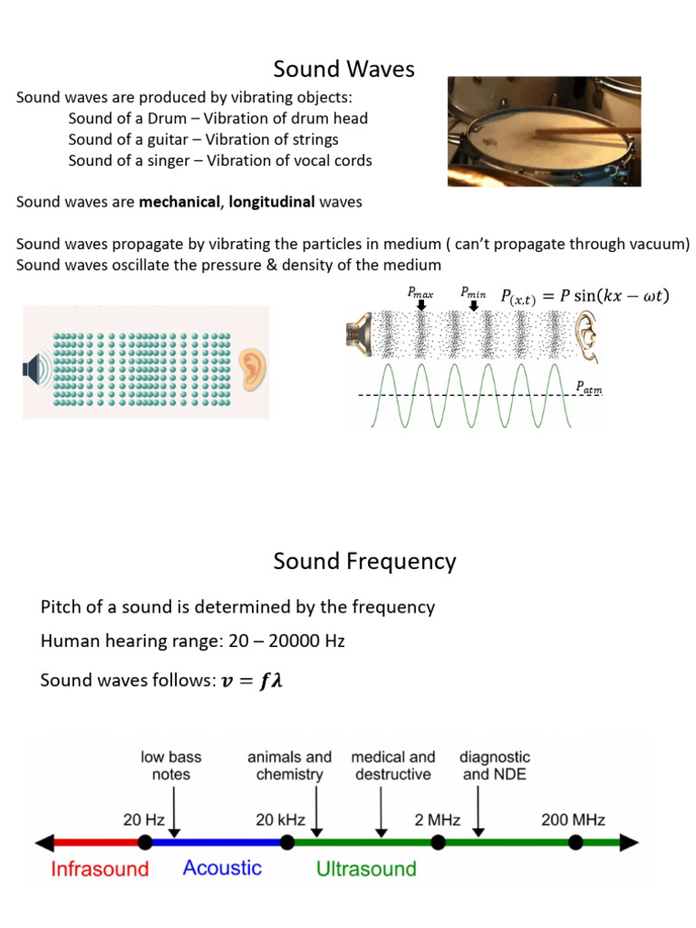 Understanding Sound Wave Vibrations | PDF | Sound | Waves