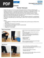Heel Cord Stretching Guide | PDF | Foot | Human Anatomy