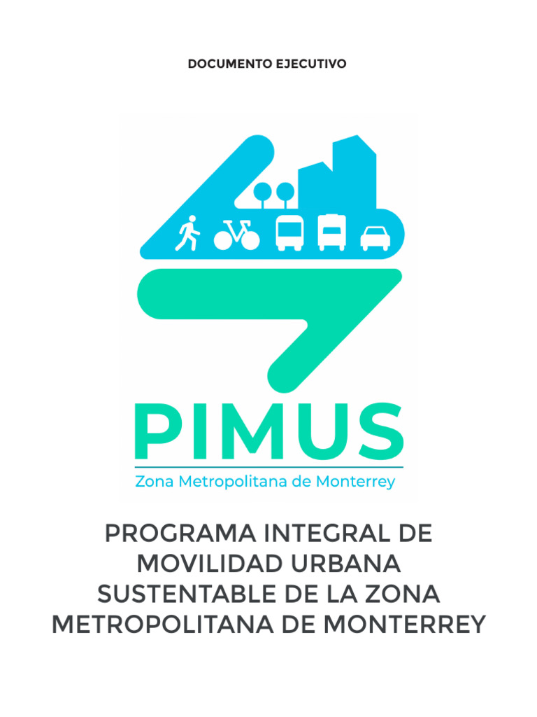 Documento Ejecutivo Pimus-Zmm p22 Oficial Dic 2020 | PDF | Transporte ...