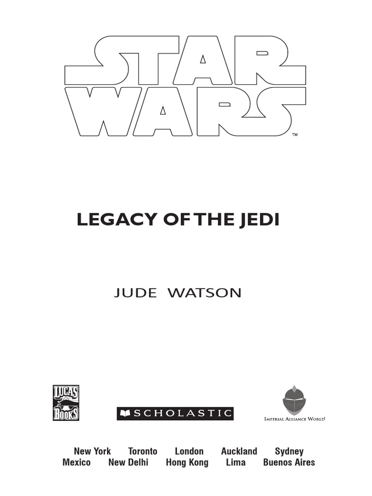 Legacy of The Jedi | PDF | Guerra de las Galaxias