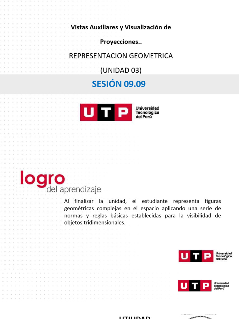 S09.09 - Material (9) - Representacion Geometrica | PDF | Geometría | Geometría euclidiana