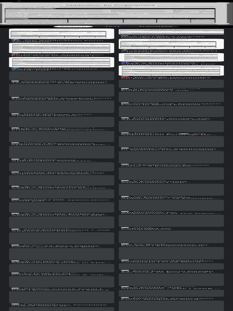 Simple Job Application Form With SSN and Id Request - Google Search ...