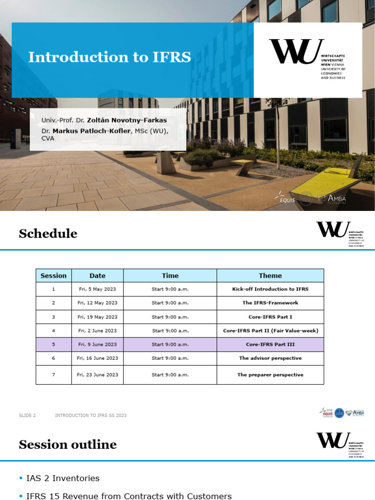 Session 5 Lecture Slides Ias 2 Ifrs 15 Pdf