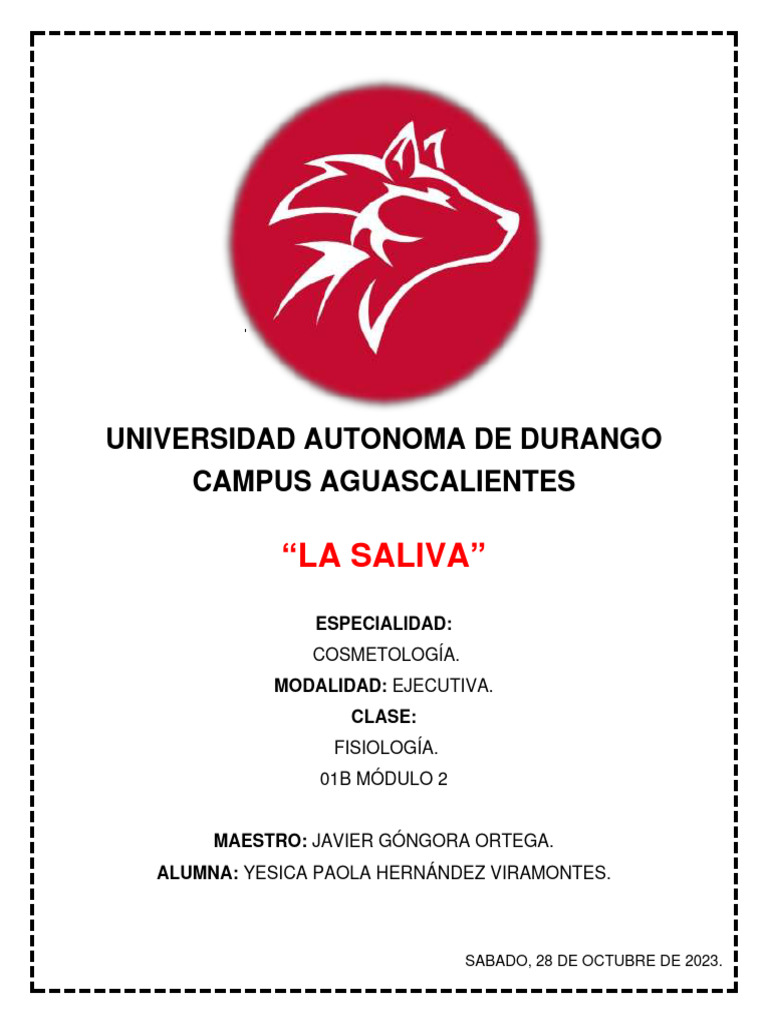 La Saliva | PDF | Saliva | Digestión