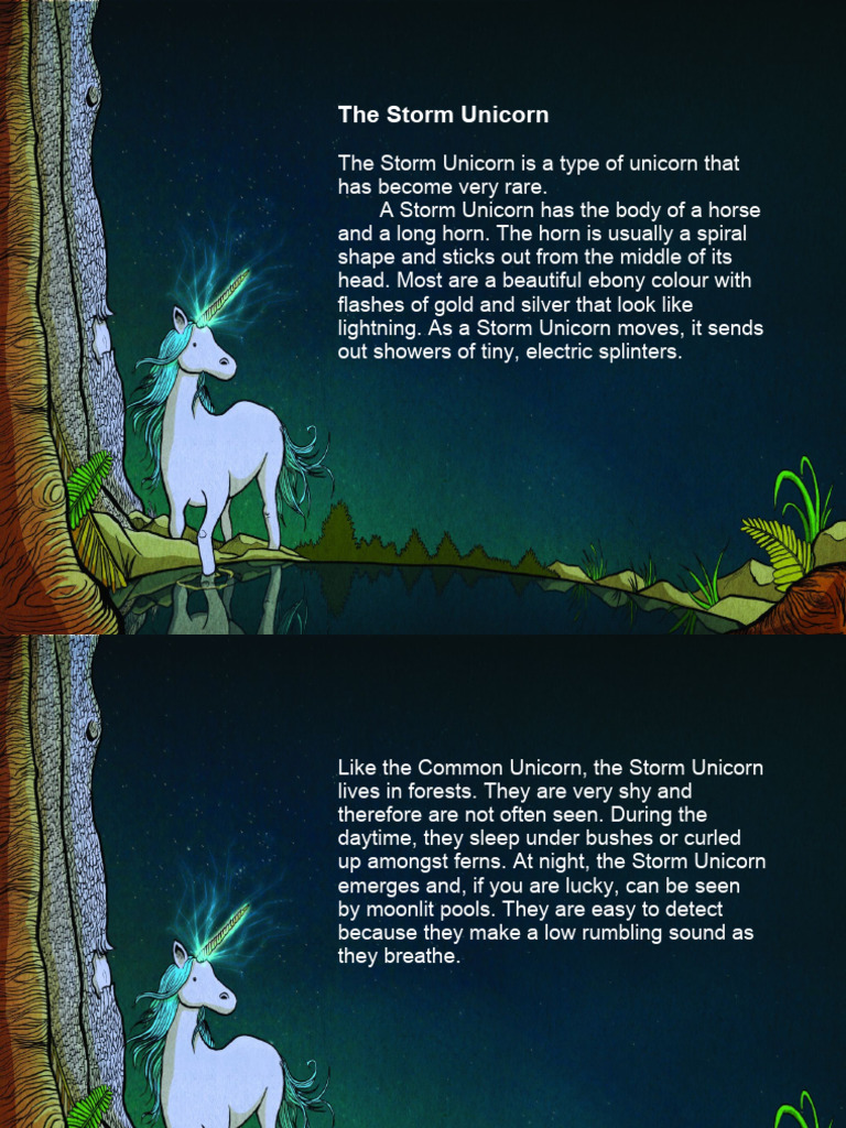 Non Chrono Walking-With-Unicorns | PDF | Frost | Unicorn