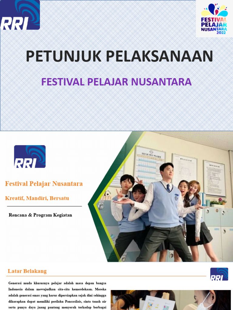 FESTIVAL PELAJAR NUSANTARA 2022 fixxxxx - Copy | PDF