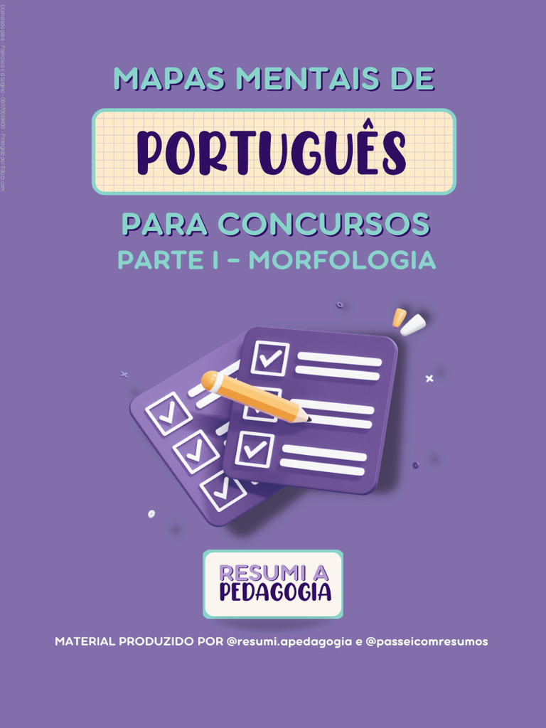 Mapas Mentais de Portugues | PDF