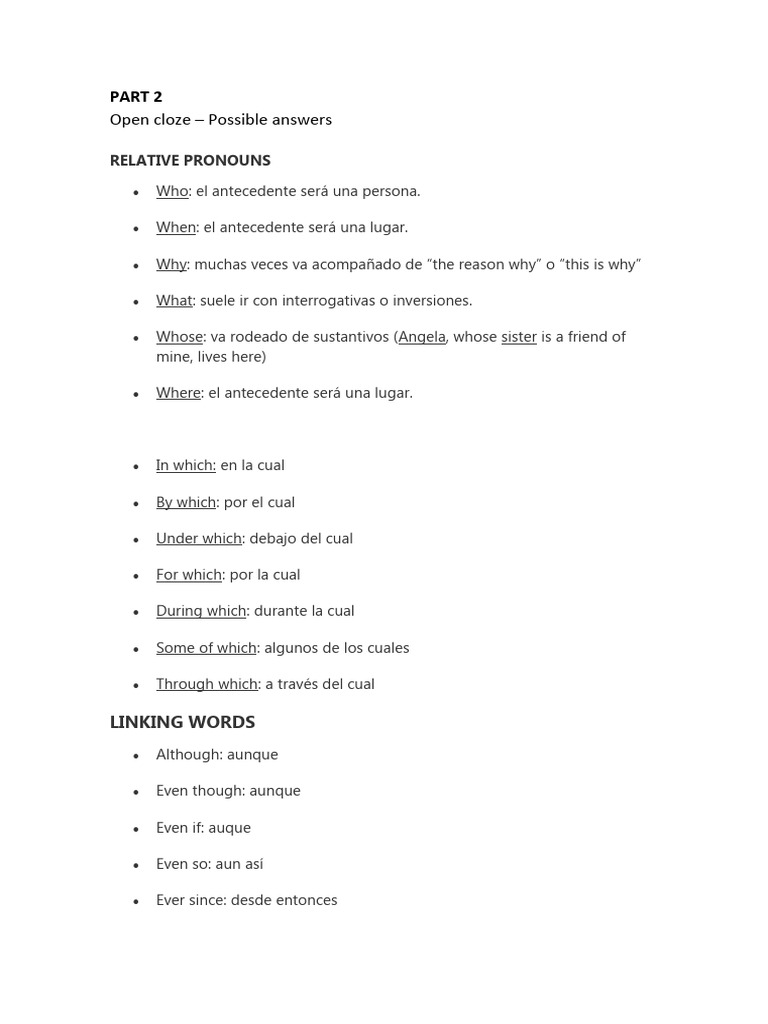 Grammar & Use of English | PDF