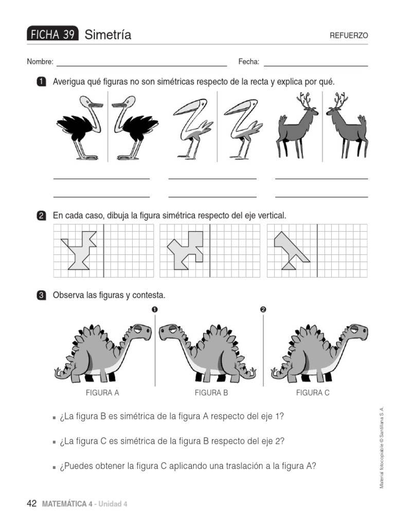 FICHA DE SIMETRÍA (2) | PDF