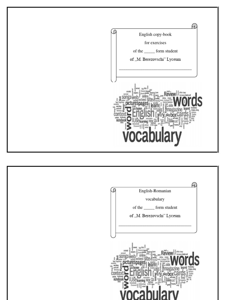 Notebook Cover | PDF