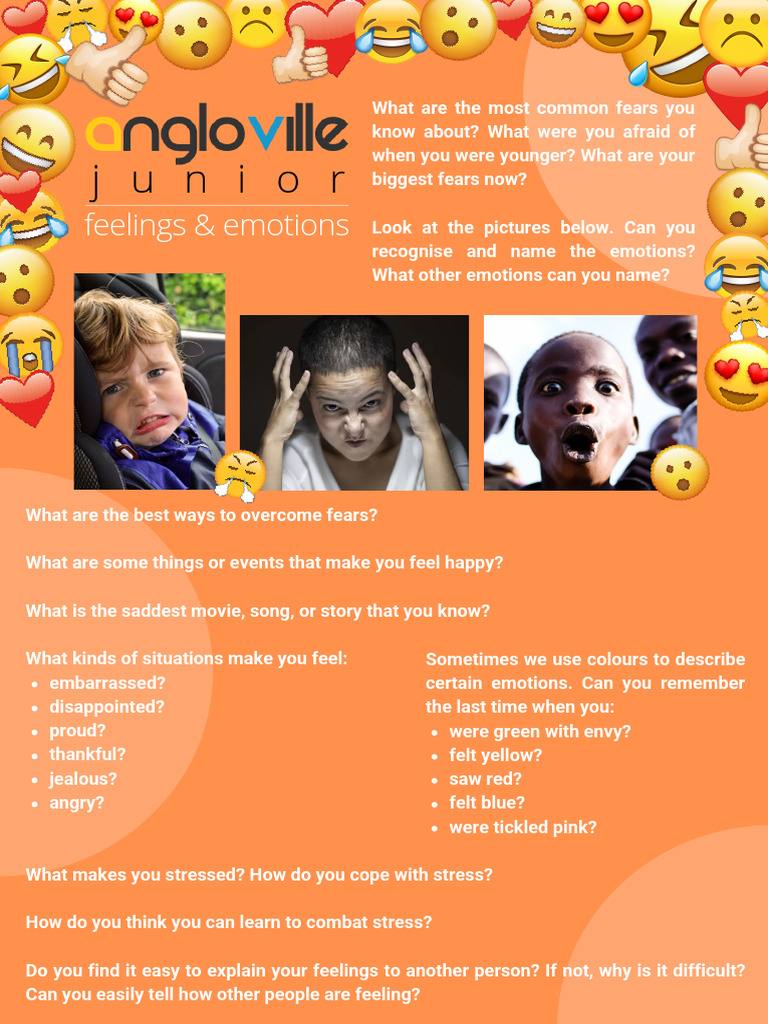 Exploring Emotions and Fears | PDF