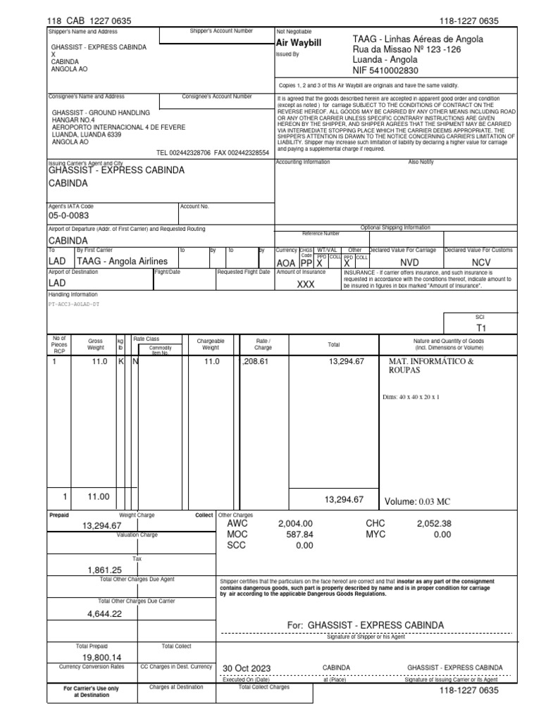GH Carta de Porte | PDF | Transport | Business
