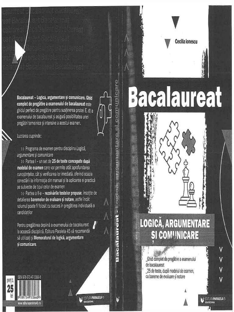 Culegere LOGICA 2022 | PDF