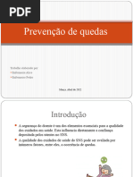 Escala Internacional de Eficácia de Quedas (FES-I) | PDF