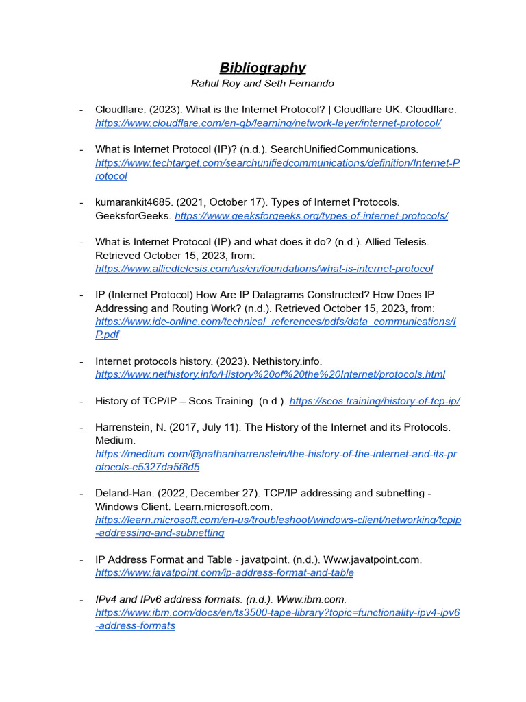 Bibliography | PDF