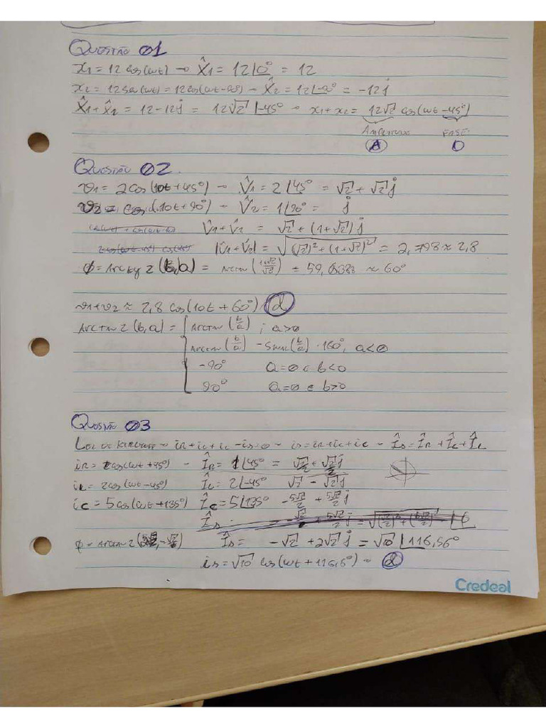 Aula 3e4 Gabarito Completo | PDF