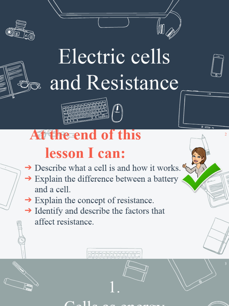Electric Cells and Resistance | PDF | Electrical Resistance And ...