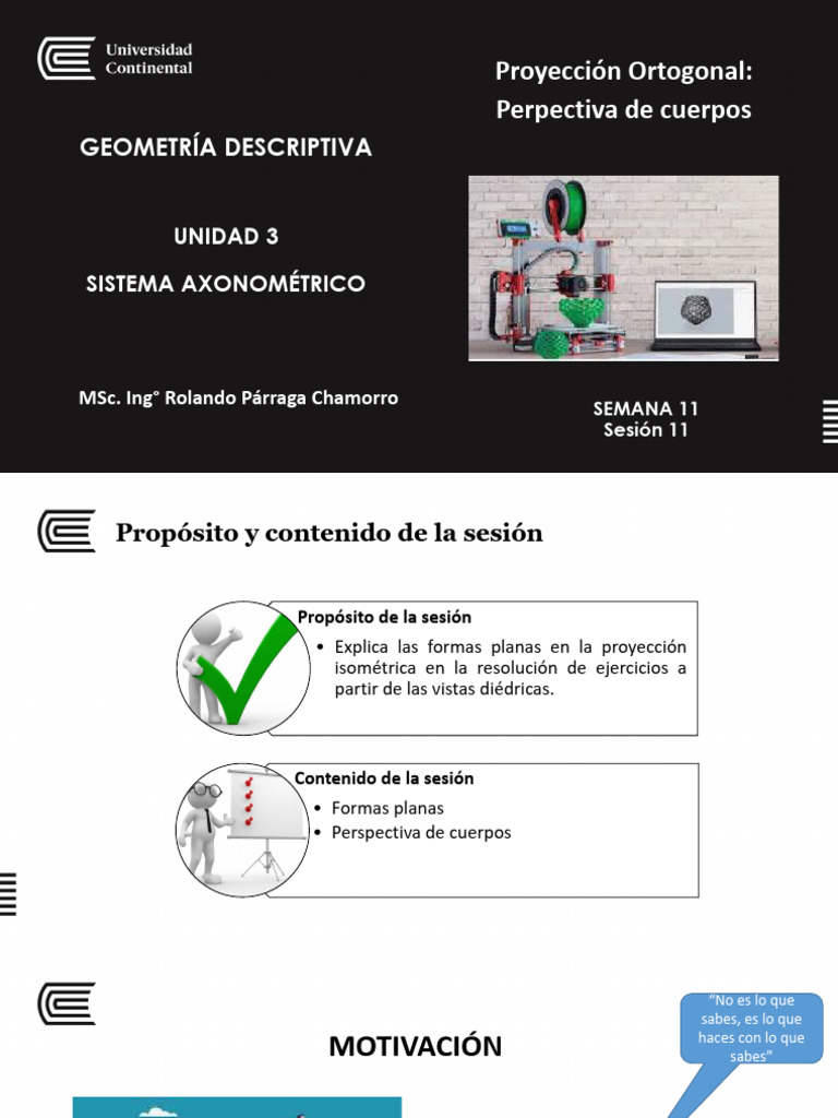 Teoria Semana 11 Geometria | PDF | Perspectiva (Gráfica) | Geometria clasica