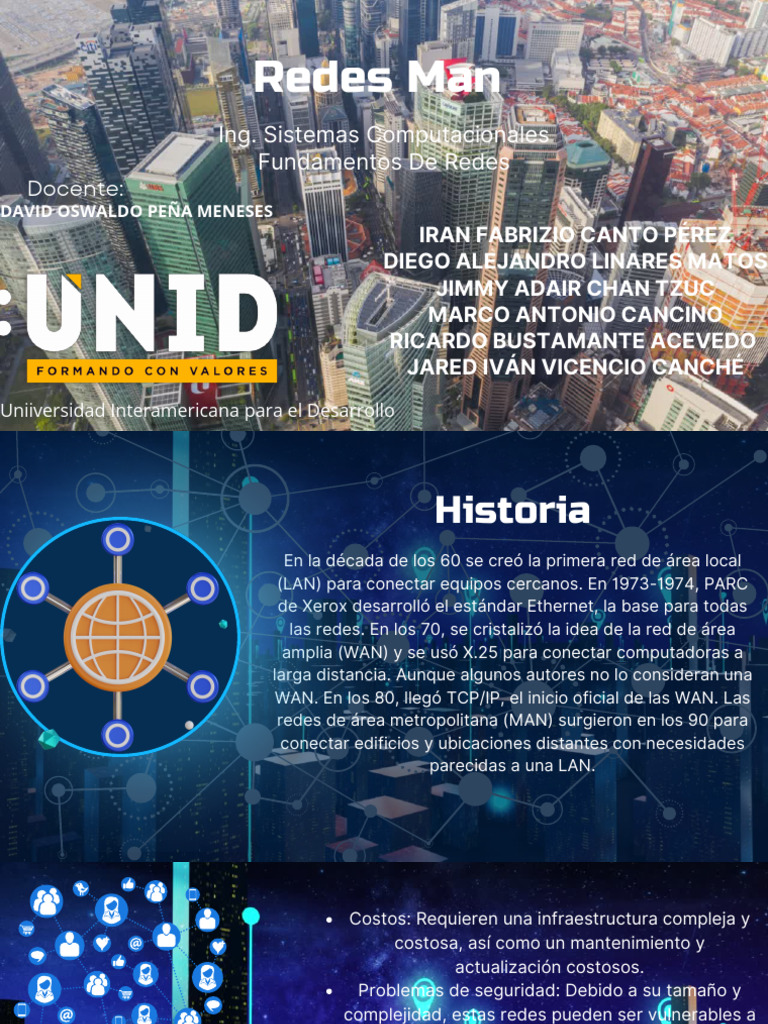 Redes Man | PDF | Red de computadoras | Red de área amplia