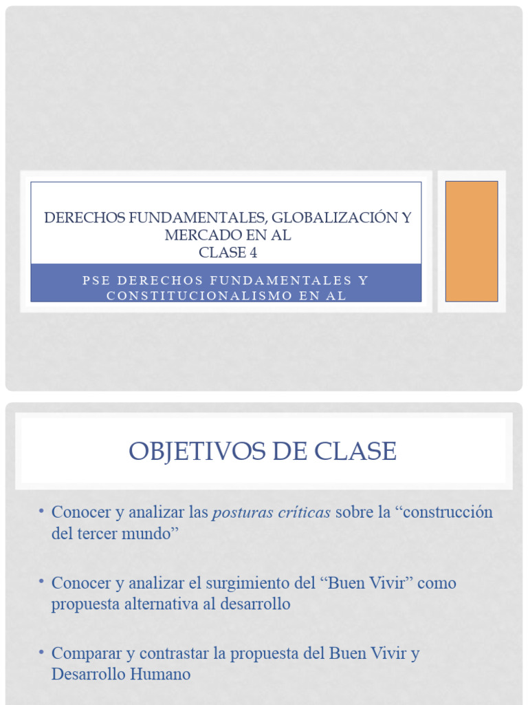 Buen Vivir vs. Desarrollo Humano | PDF | Pobreza | Pobreza e indigencia