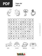 AZ - Sopa de Letras | PDF