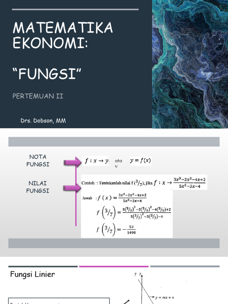 Pertemuan II - MTK Eko | PDF