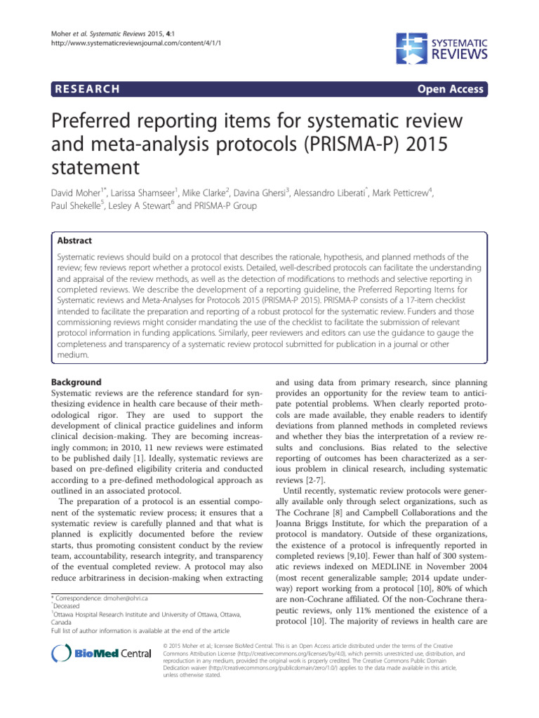 Research | PDF | Systematic Review | Meta Analysis