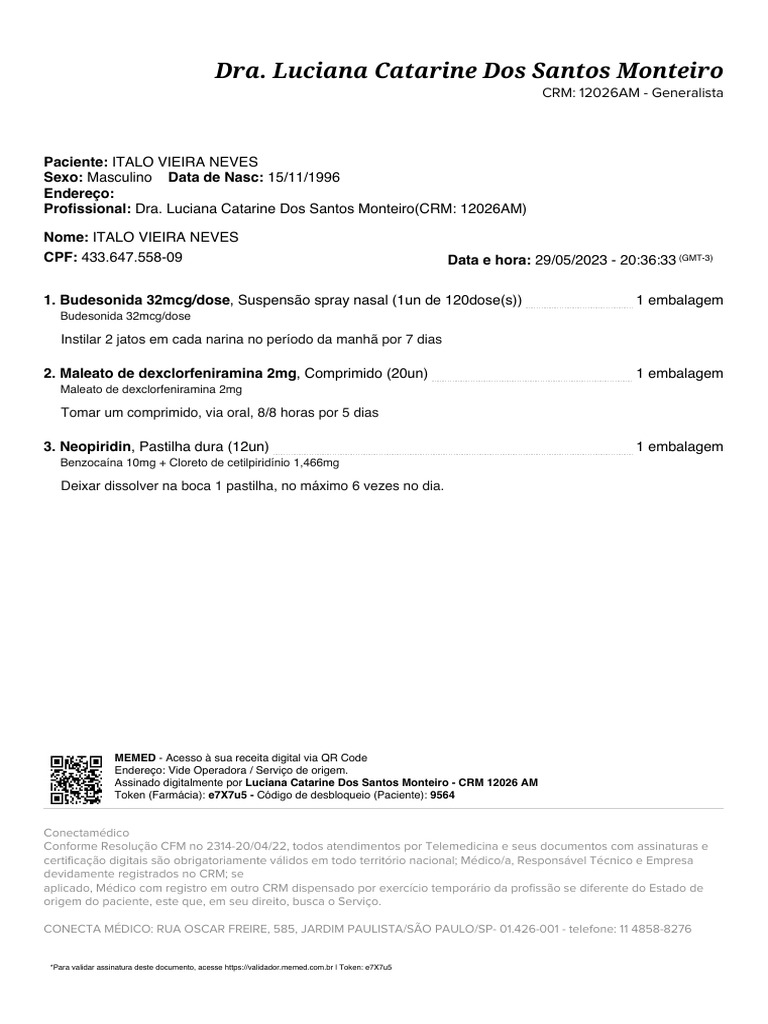 V 1 Prescricoesci 1 E2 Bpdfdocument | PDF