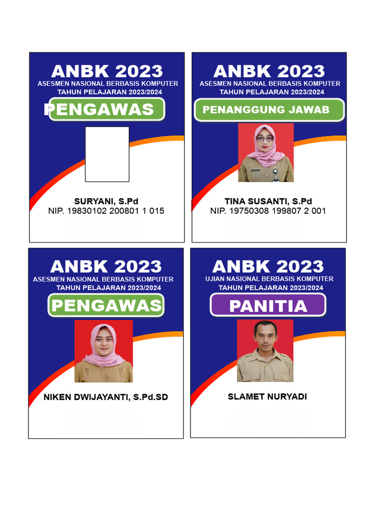 ID Card Anbk 2023 | PDF