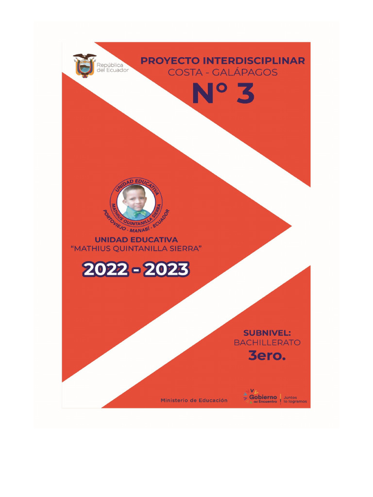 PROYECTO_N°3_3ERO_BGU-matematica | PDF | Distribución de veneno | Enseñanza de matemática
