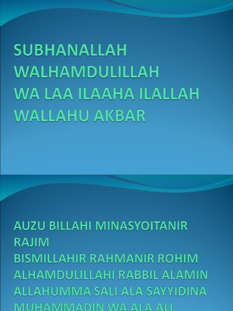 Doa Awal Akhir Kuliah | PDF