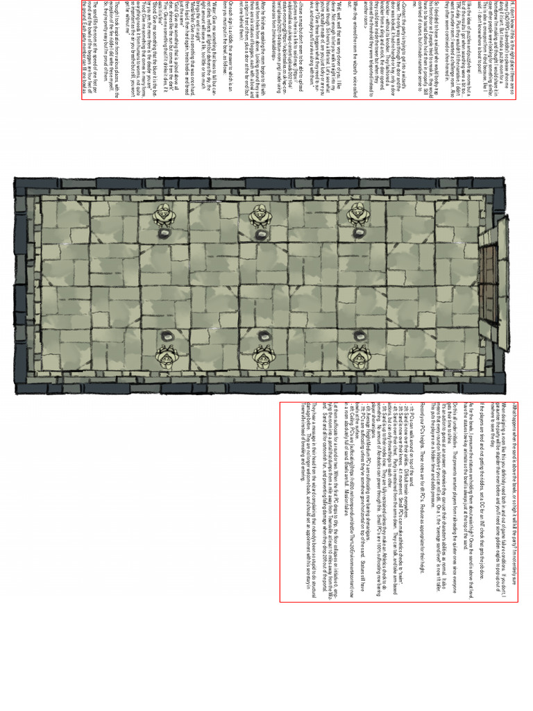 Sand Room DM Sheet | PDF