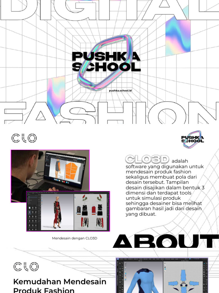 BROSUR CLO3D - Pushka School Indonesia - New Brandbook 2023-1 | PDF