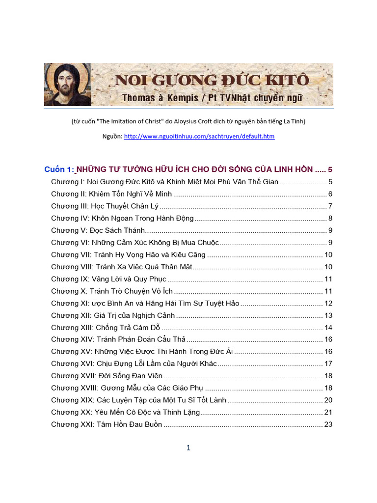 Noi Gương Đức Kito | PDF