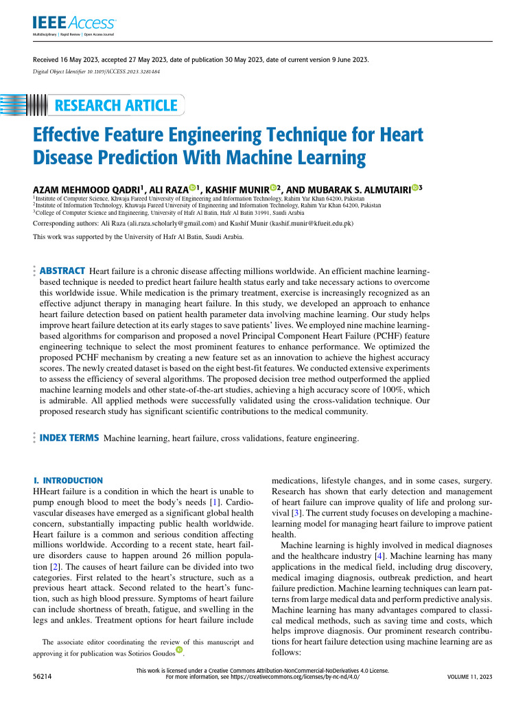 Heart Disease Prediction With Machine Learning | PDF | Support Vector Machine | Machine Learning