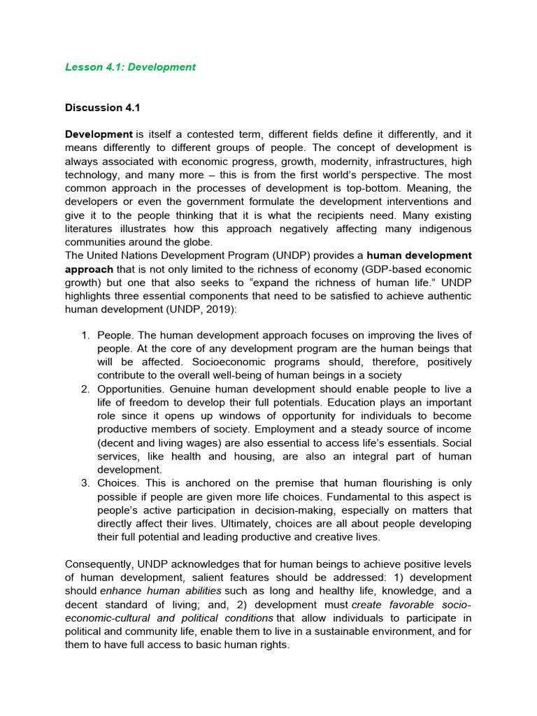 Module 4 | PDF | Structural Adjustment | Indigenous Peoples