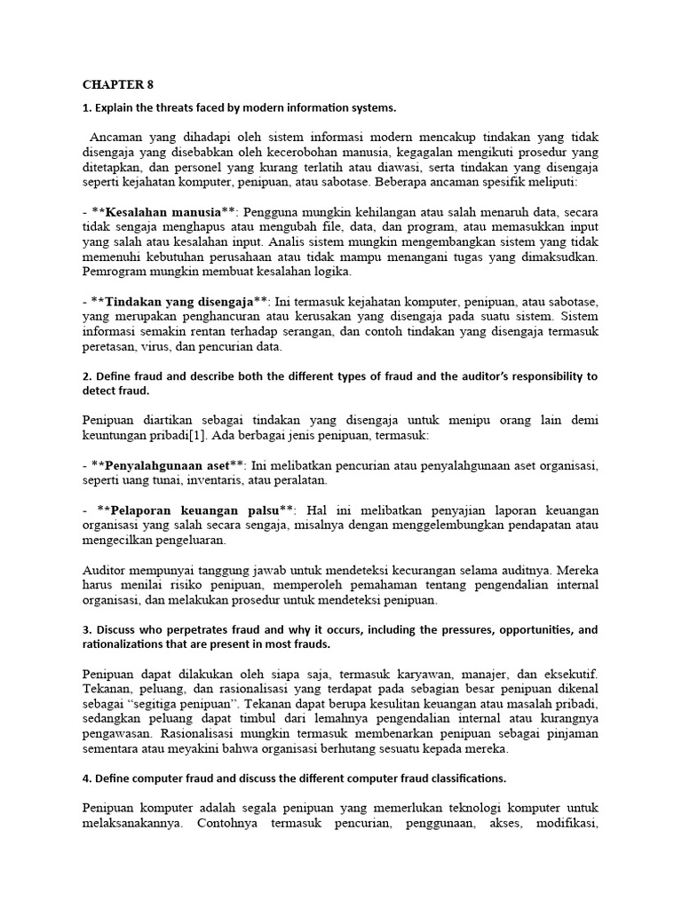 Chapter 8-10 Sia | PDF | Bisnis | Komputer