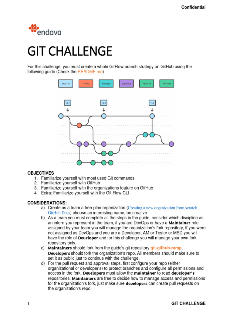 Git Challenge Pdf Systems Engineering Software Engineering 