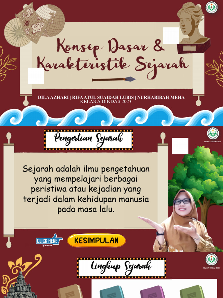 Tugas Rutin 2 - Konsep Dasar Sejarah | PDF | Ilmu Sosial