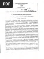 Orden Difundir Instrucciones de Seguridad Operacional Instructivo No. 013 DIPON-JESEP | PDF