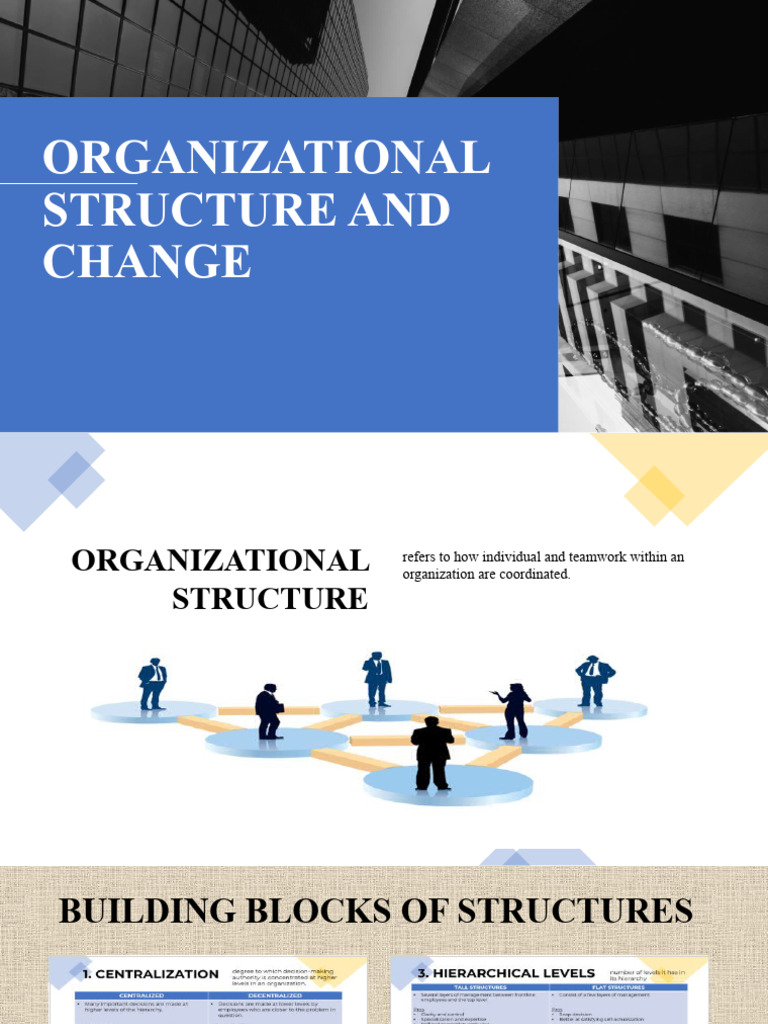 Organizational Structure and Change | PDF | Marketing | Organizational ...