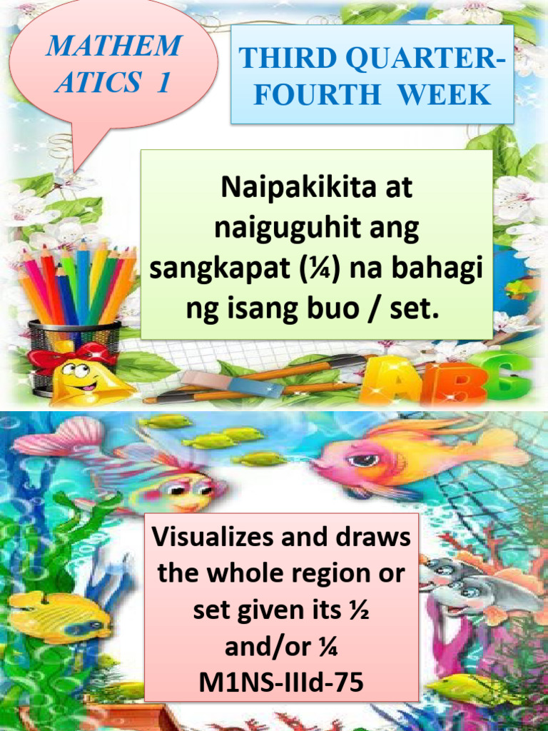 Understanding One-Quarter in Math | PDF | Art | Self-Improvement