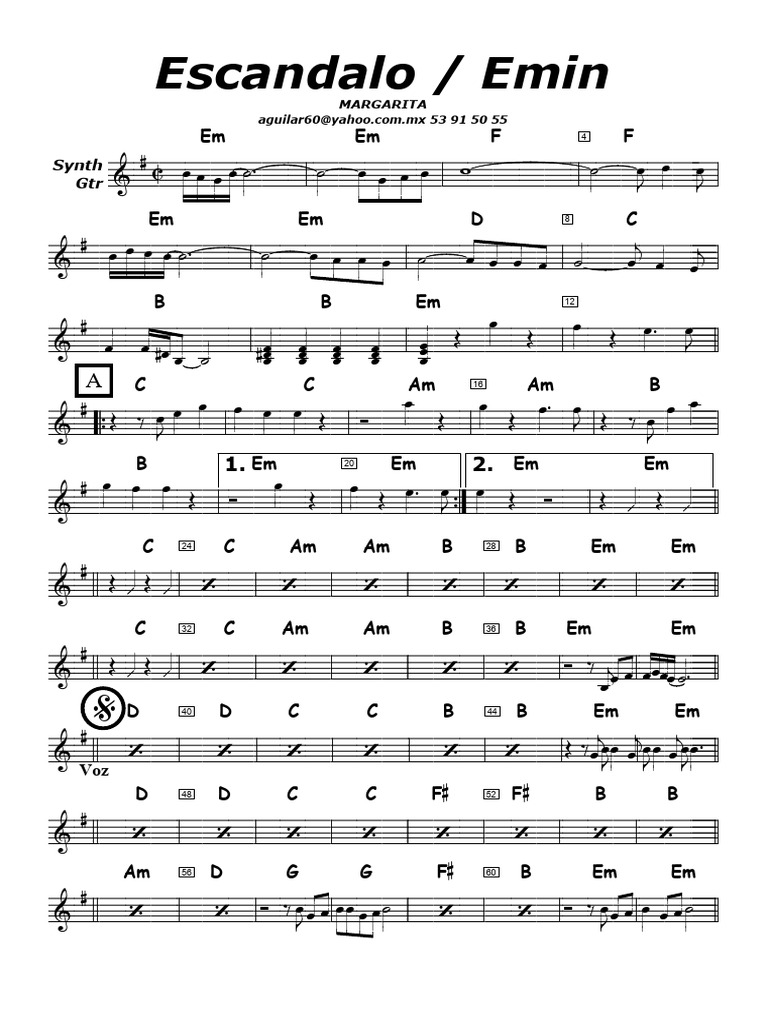 ESCANDALO Emin | PDF
