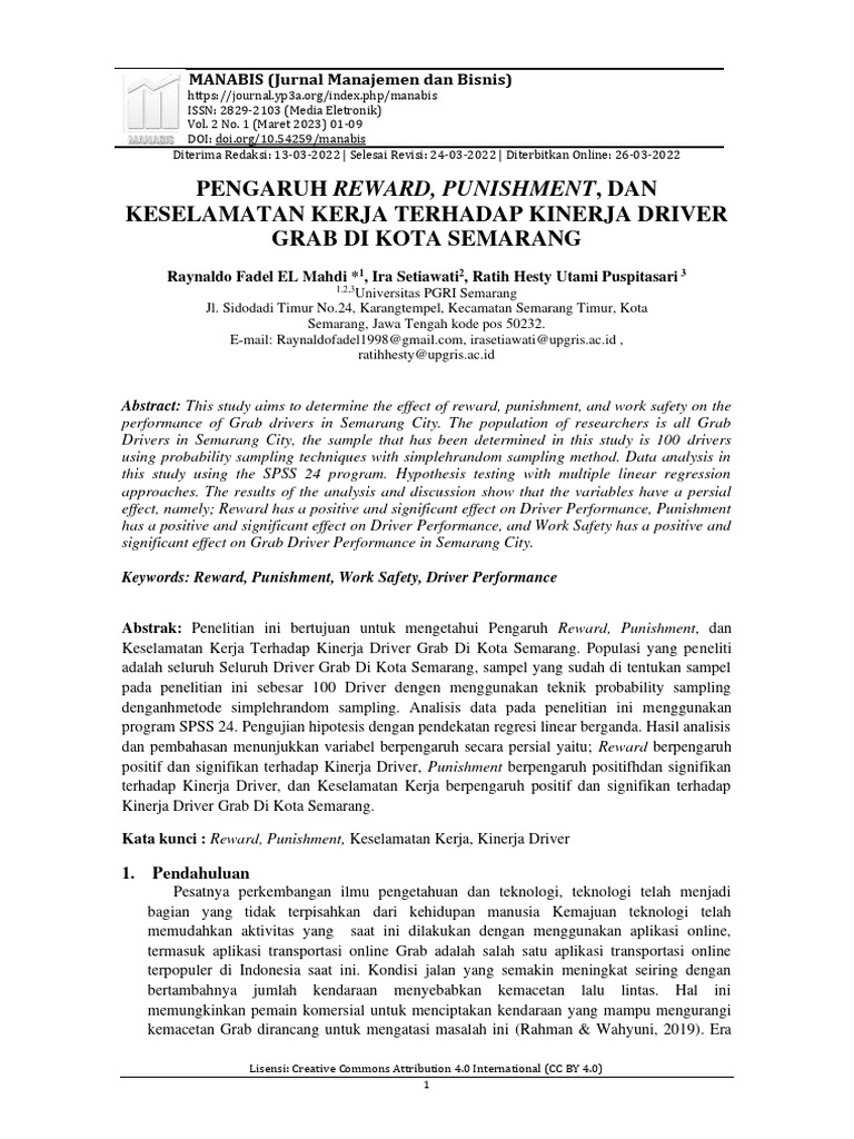 Jurnal Raynaldo Manbis | PDF