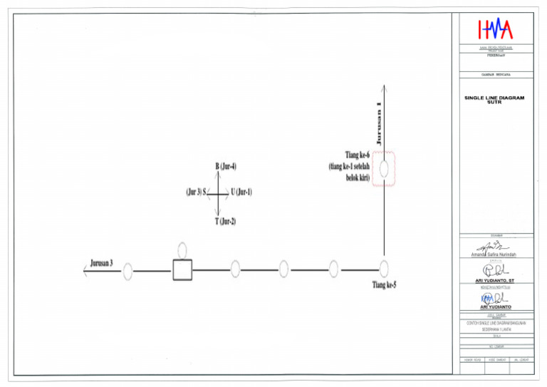 Single Line Diagram SUTR | PDF