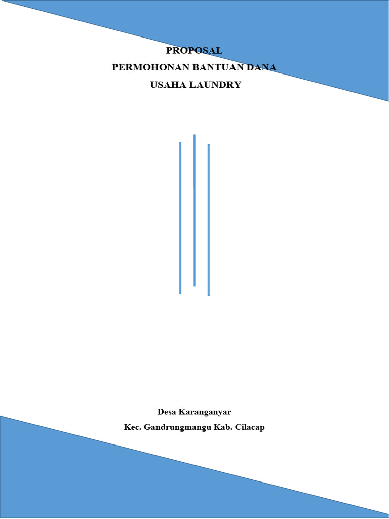 Proposal Laundry | PDF